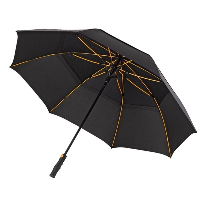 Automatyczny super mocny parasol XXL średnica 133 cm, włókno, IMPLIVA ...